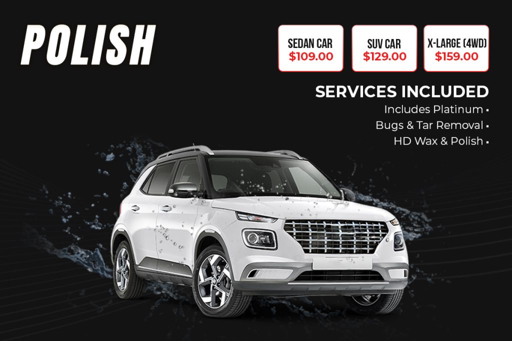 Car Polish Package | Muscle Hand Car Wash