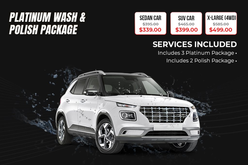 Platinum Wash & Polish Package | Muscle Hand Car Wash